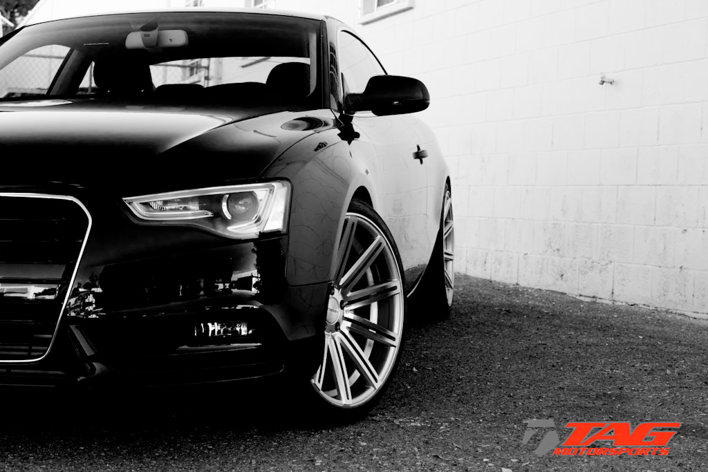 TAG Motorsports - 2013 A5 Lowered on Vossen CV4 for Audi of San Diego
