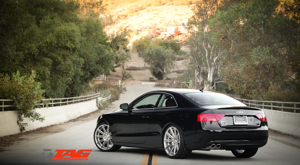 TAG Motorsports - 2013 A5 Lowered on Vossen CV4 for Audi of San Diego ...