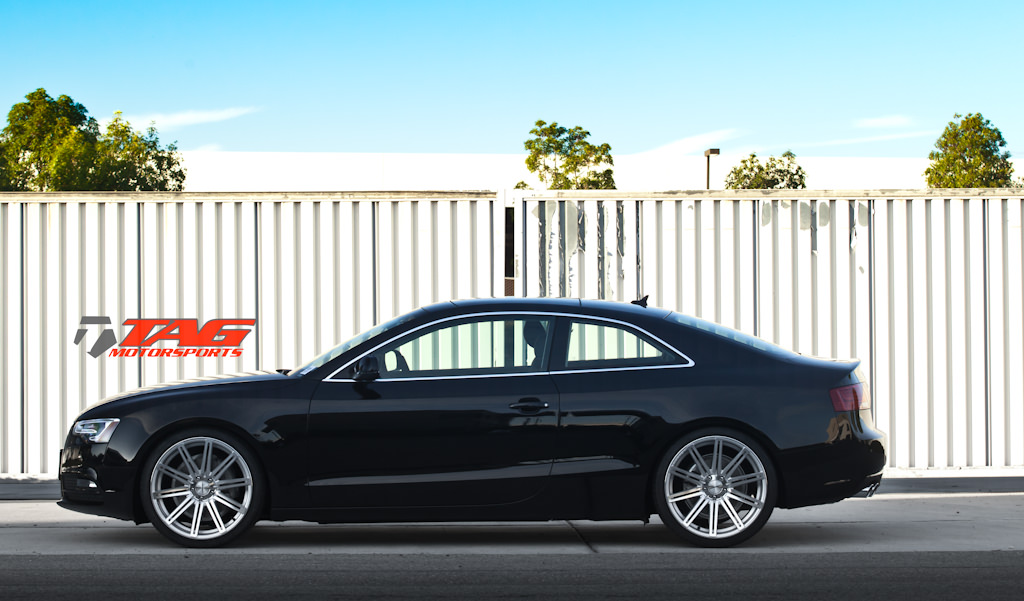 TAG Motorsports - 2013 A5 Lowered on Vossen CV4 for Audi of San Diego ...