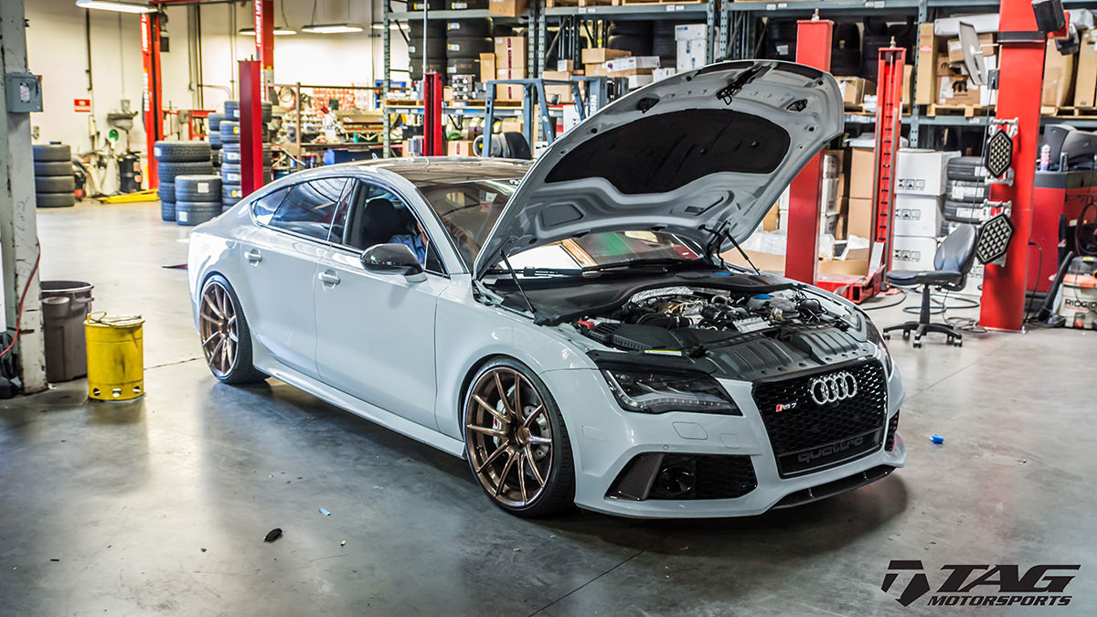 Audi RS7 S-FLO Carbon Intake // IN STOCK READY TO SHIP!! // TAG Motorsports