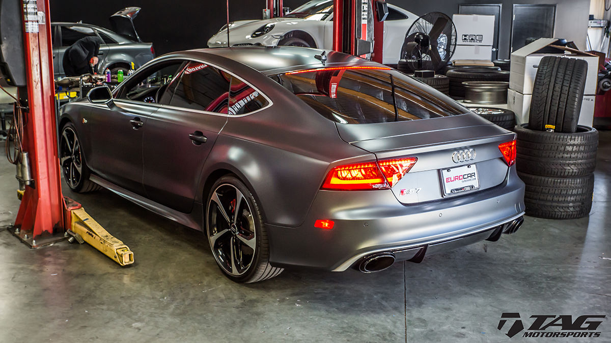 Matte Daytona Grey RS7 // Akrapovic Exhaust // Pics and Video! // TAG ...