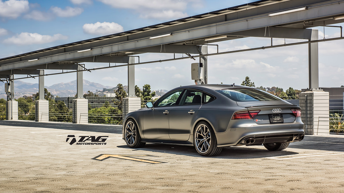 Out with the old, In with the new.... TAG 2016 Matte Daytona RS7 | VW ...