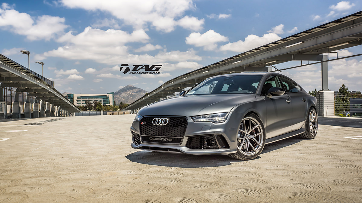 Out with the old, In with the new.... TAG 2016 Matte Daytona RS7 | VW ...