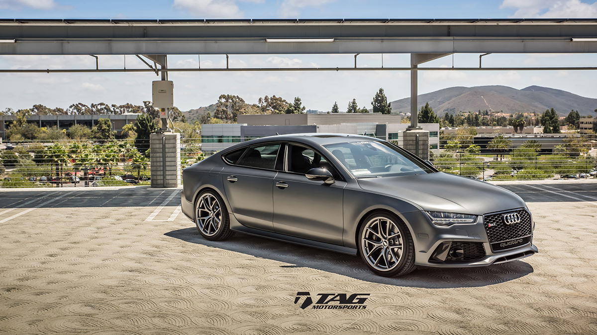 Out with the old, In with the new.... TAG 2016 Matte Daytona RS7 | VW ...