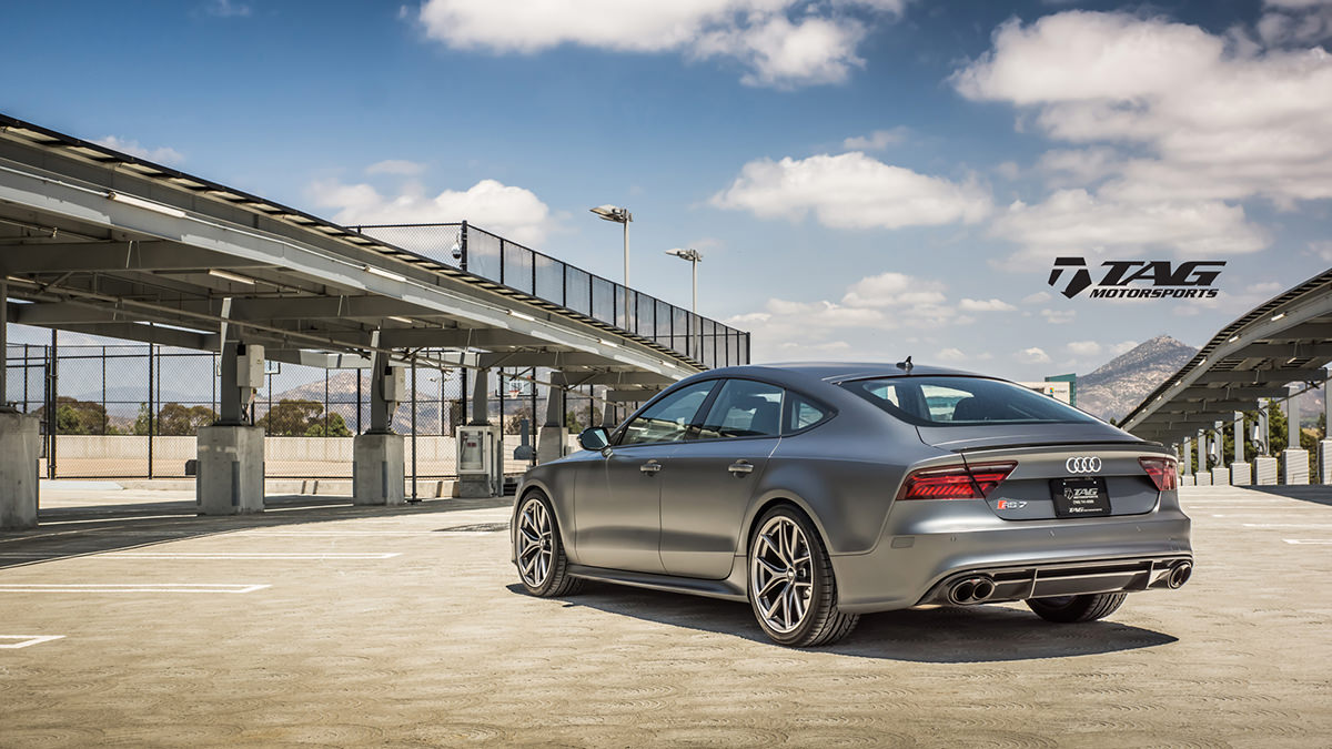 Out with the old, In with the new.... TAG 2016 Matte Daytona RS7 | VW ...
