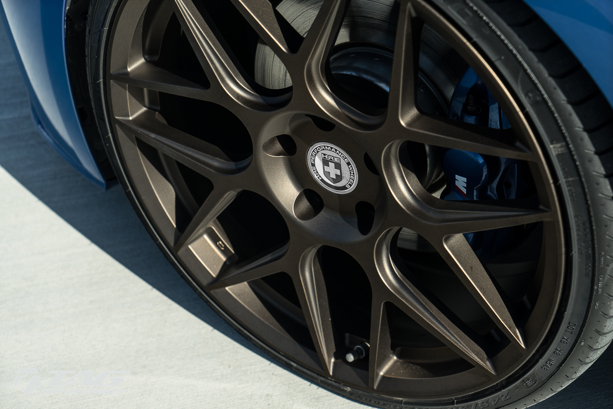 Estoril Blue meets HRE Satin Bronze // TAG Motorsports