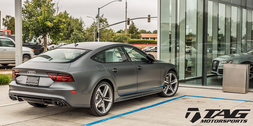 Goodbye Old Friend - Matte Daytona Grey 2016 TAG RS7