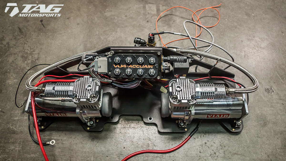 TAG Motorsports S4 to RS4 Conversion Car now on Accuair!! // Install ...