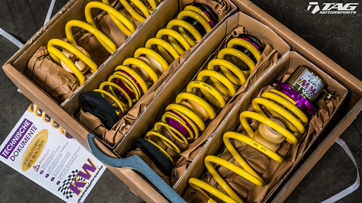 KW Height Adjustable Spring Kit M4 // Photos, Install and Impressions