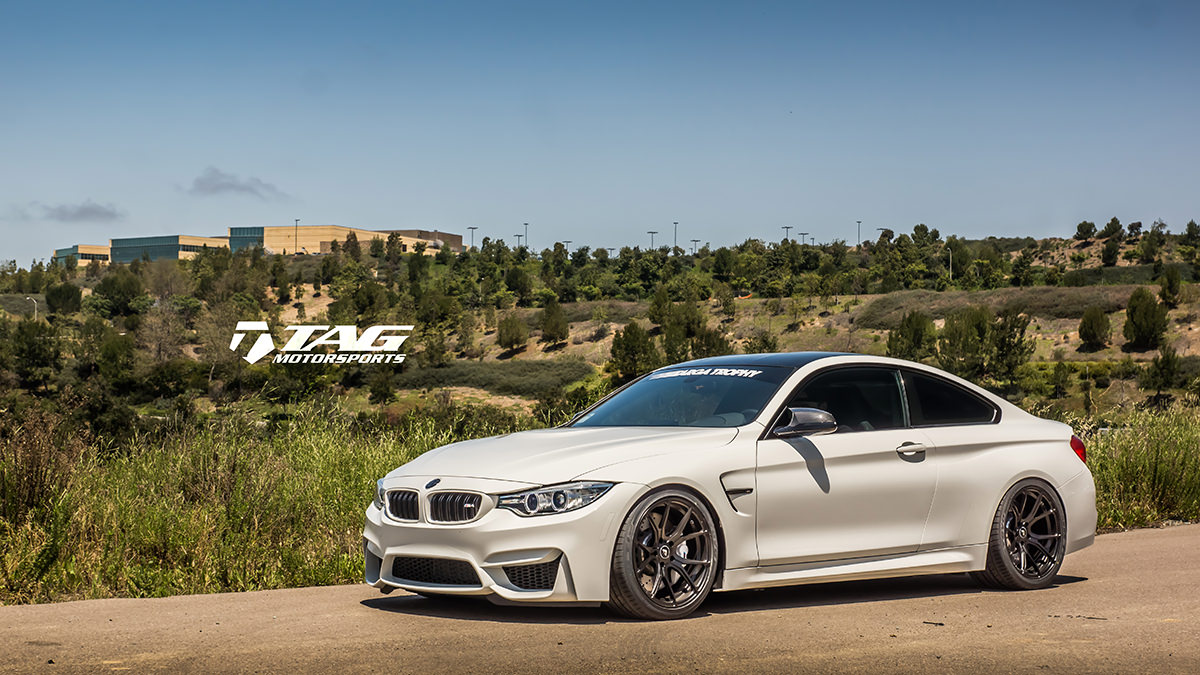 Alpine white M4 // Vorsteiner VFF-103's // AWE // KW V3'S // TAG MS